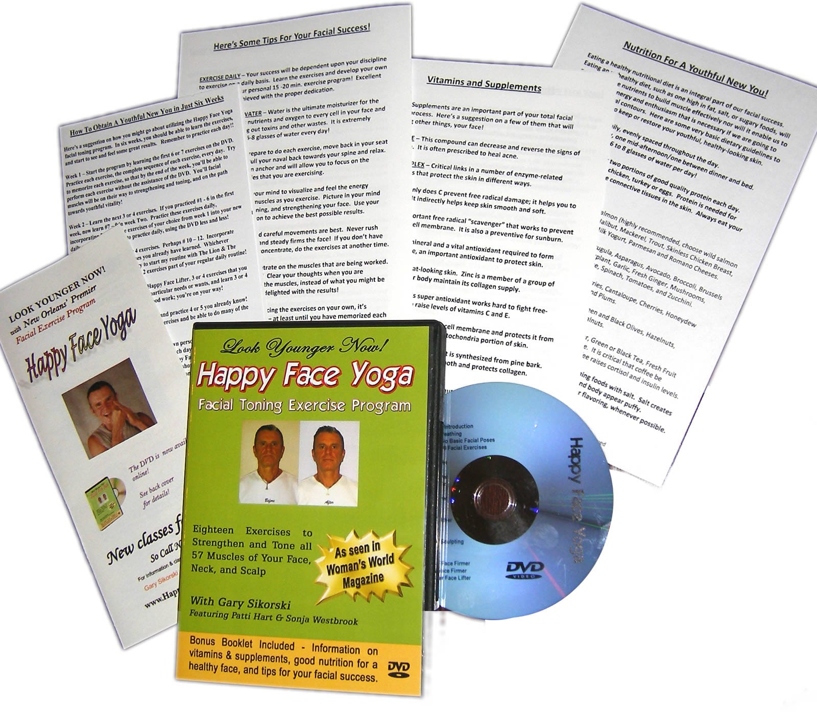 Happy Face Yoga DVD (The video will be mailed) - Happy Face Yoga